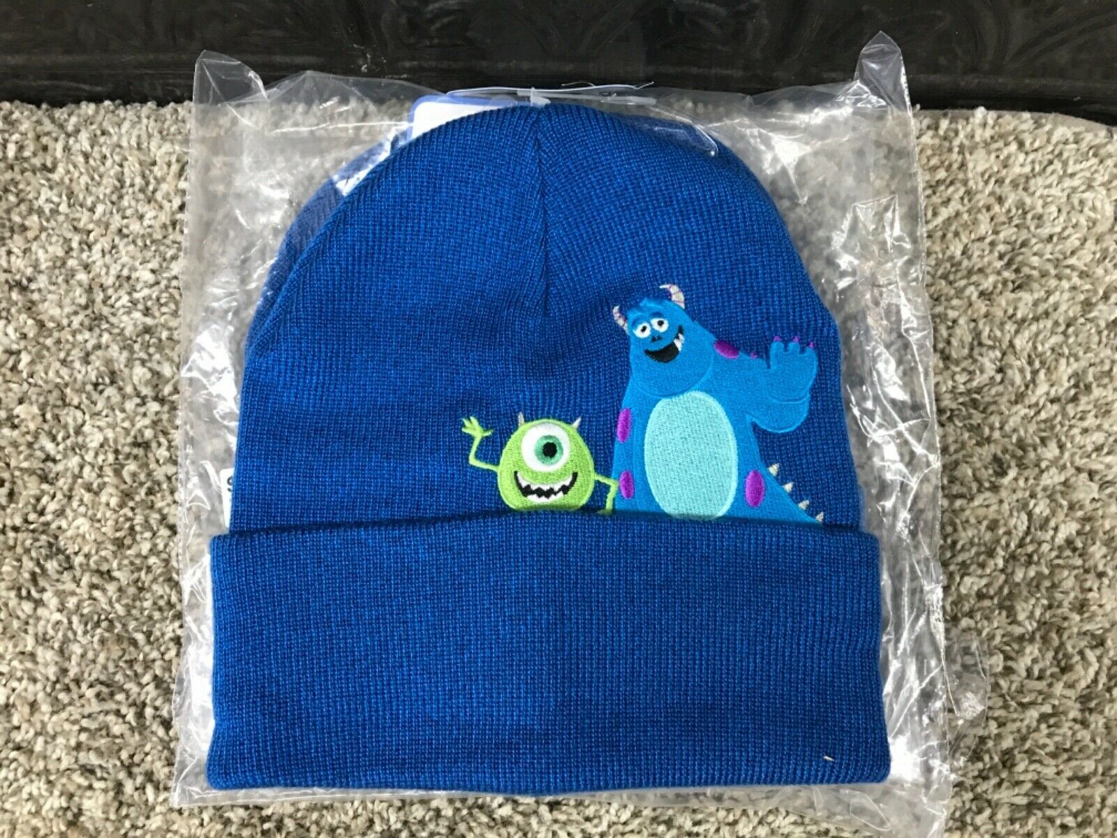 Monsters Inc. Mike and Sully Peek-a-Boo Beanie