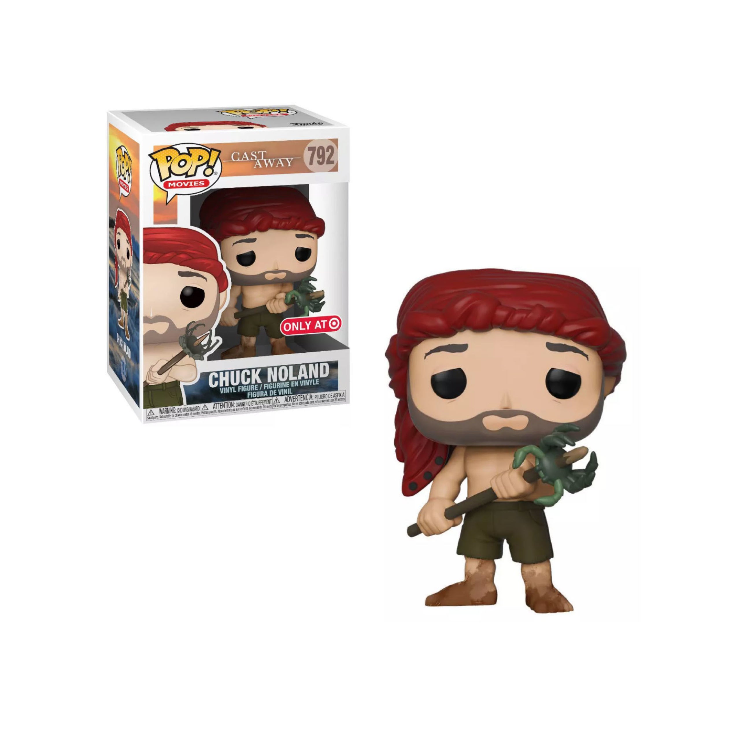 POP! Movie: Cast Away Chuck Noland Spear with Crab #792